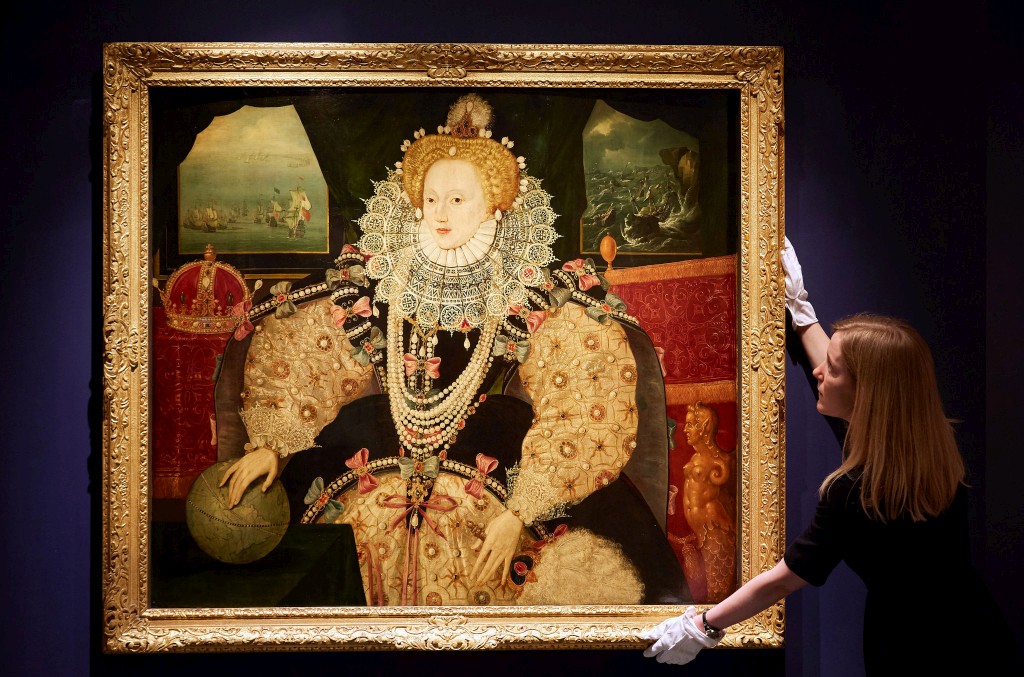 Artes. Retrato histórico de Isabel I fica em Inglaterra por 12 milhões ...