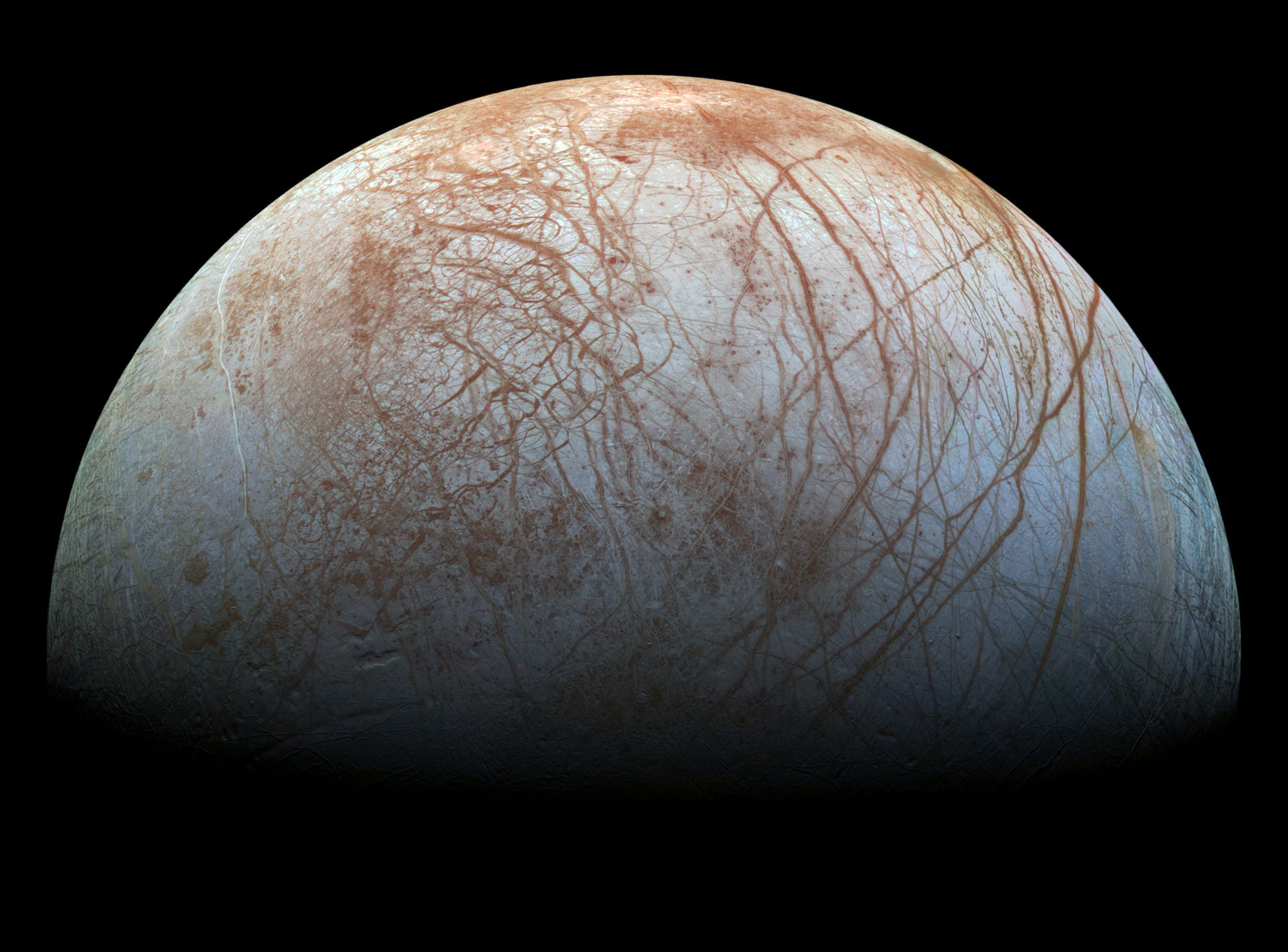 NASA. A lua Europa tem um oceano interior e está a lançá-lo (aos poucos ...
