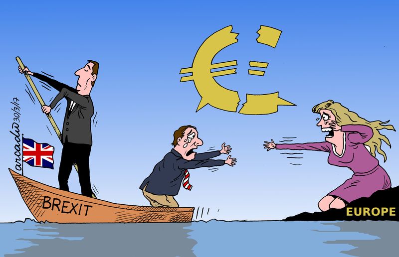 27 cartoons sobre o "Brexit" - PÚBLICO