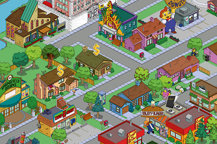 Cinema. A cidade dos Simpsons tornada realidade